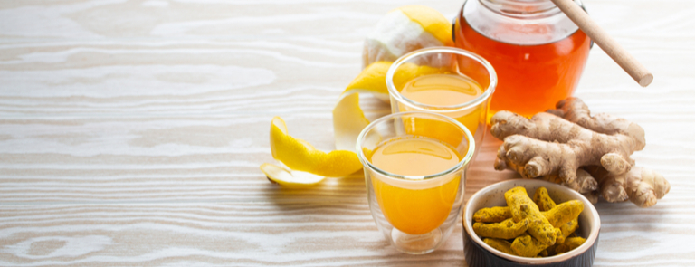 Peel the ginger and roughly chop before adding to your blender and ...