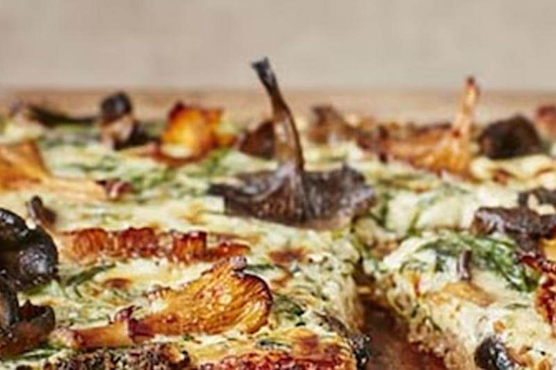 Wild mushroom nut roast