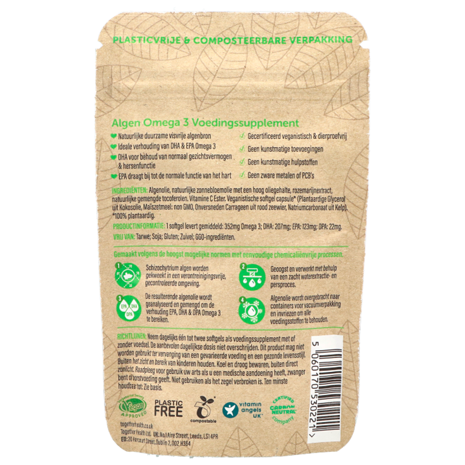 Together Health Vegan Omega-3 kopen bij Holland & Barrett