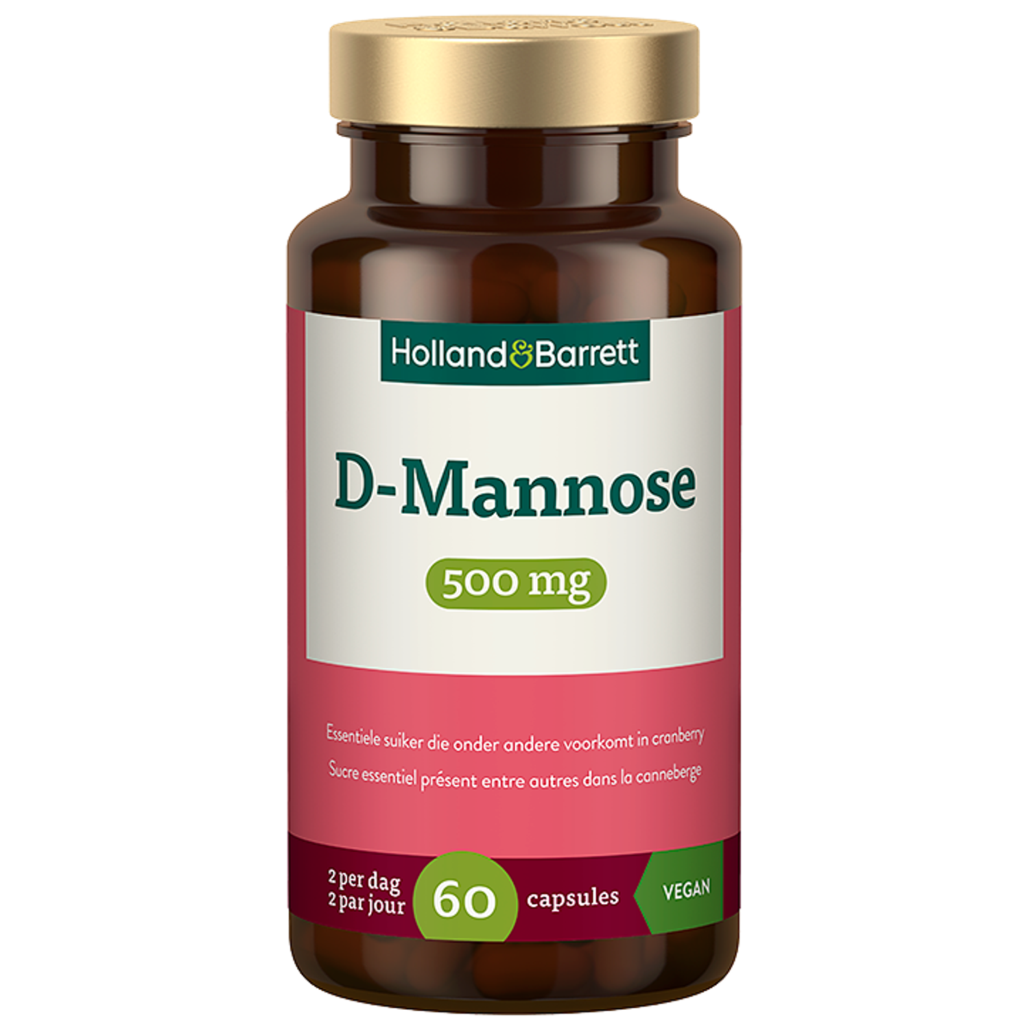 D-Mannose 500mg kopen bij Holland & Barrett