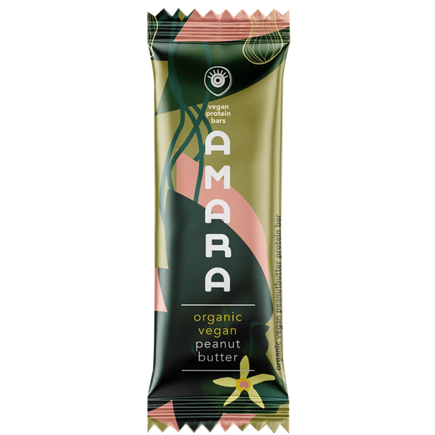 Amara Vegan Protein Bar Peanut Butter Vanilla