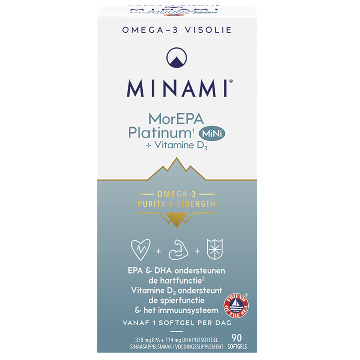 MINAMI Omega-3 MorEPA Platinum Mini + Vitamine D3 kopen bij Holland ...