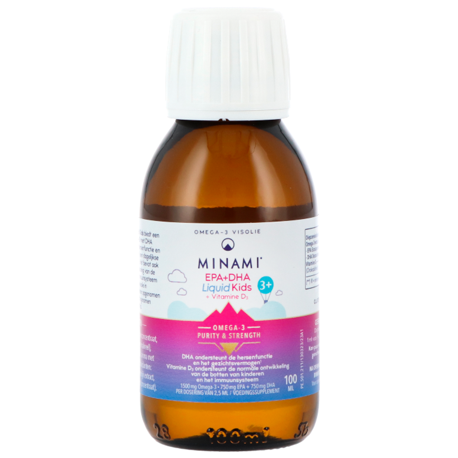 MINAMI Omega-3 EPA + DHA Liquid Kids + Vitamine D3 kopen bij Holland ...