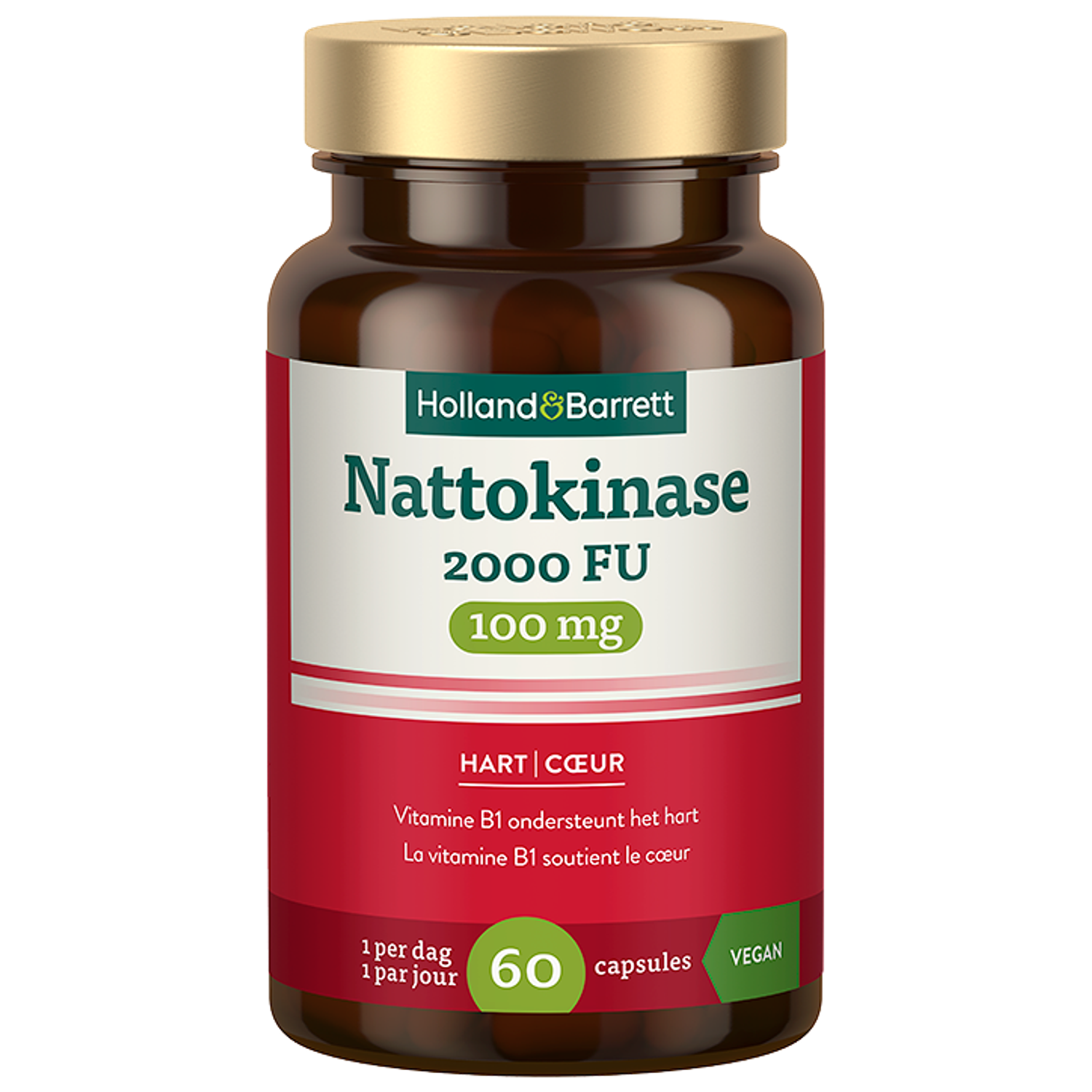 Holland & Barrett Nattokinase 2000FU 100mg - 60 capsules