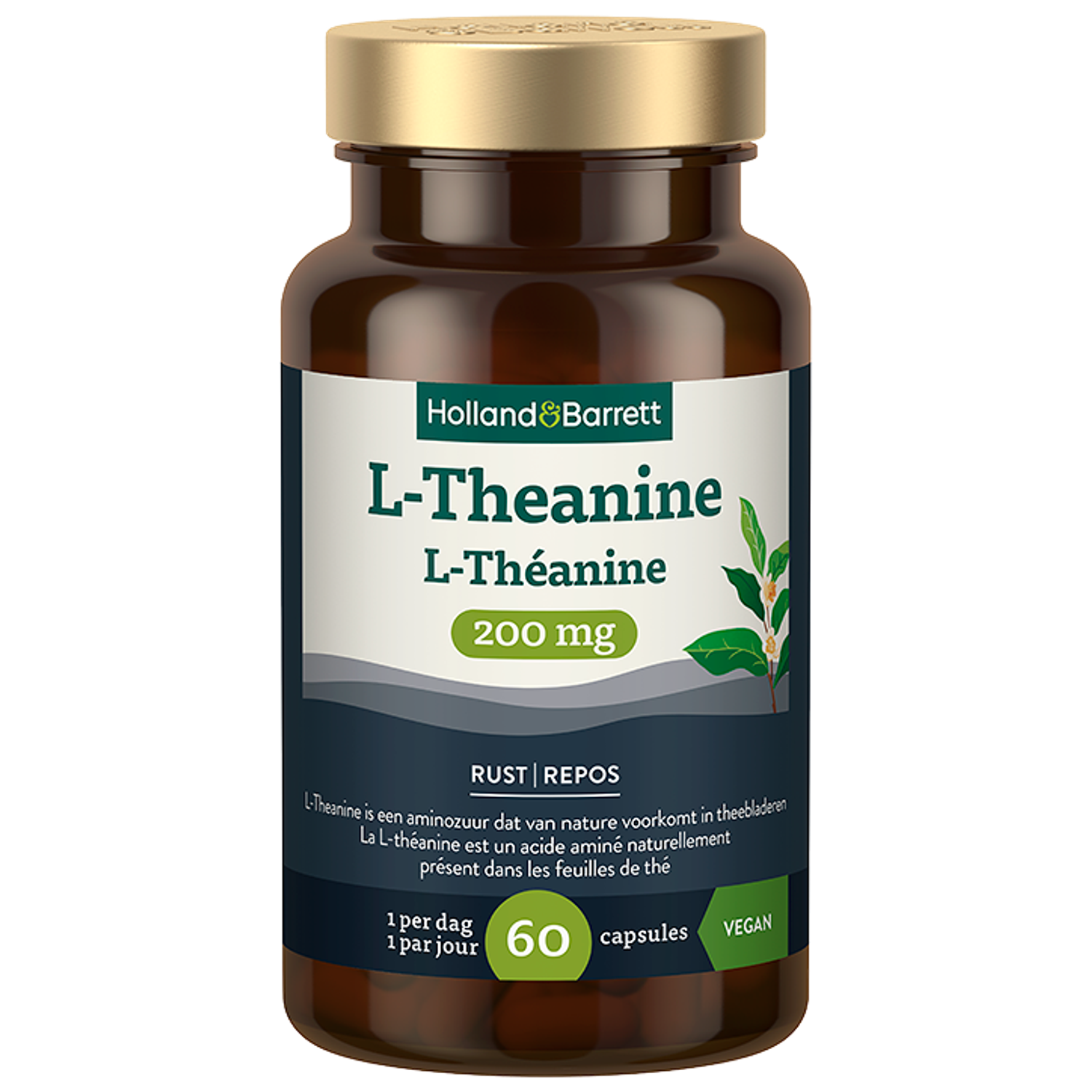 Holland & Barrett L-Theanine 200mg - 60 capsules
