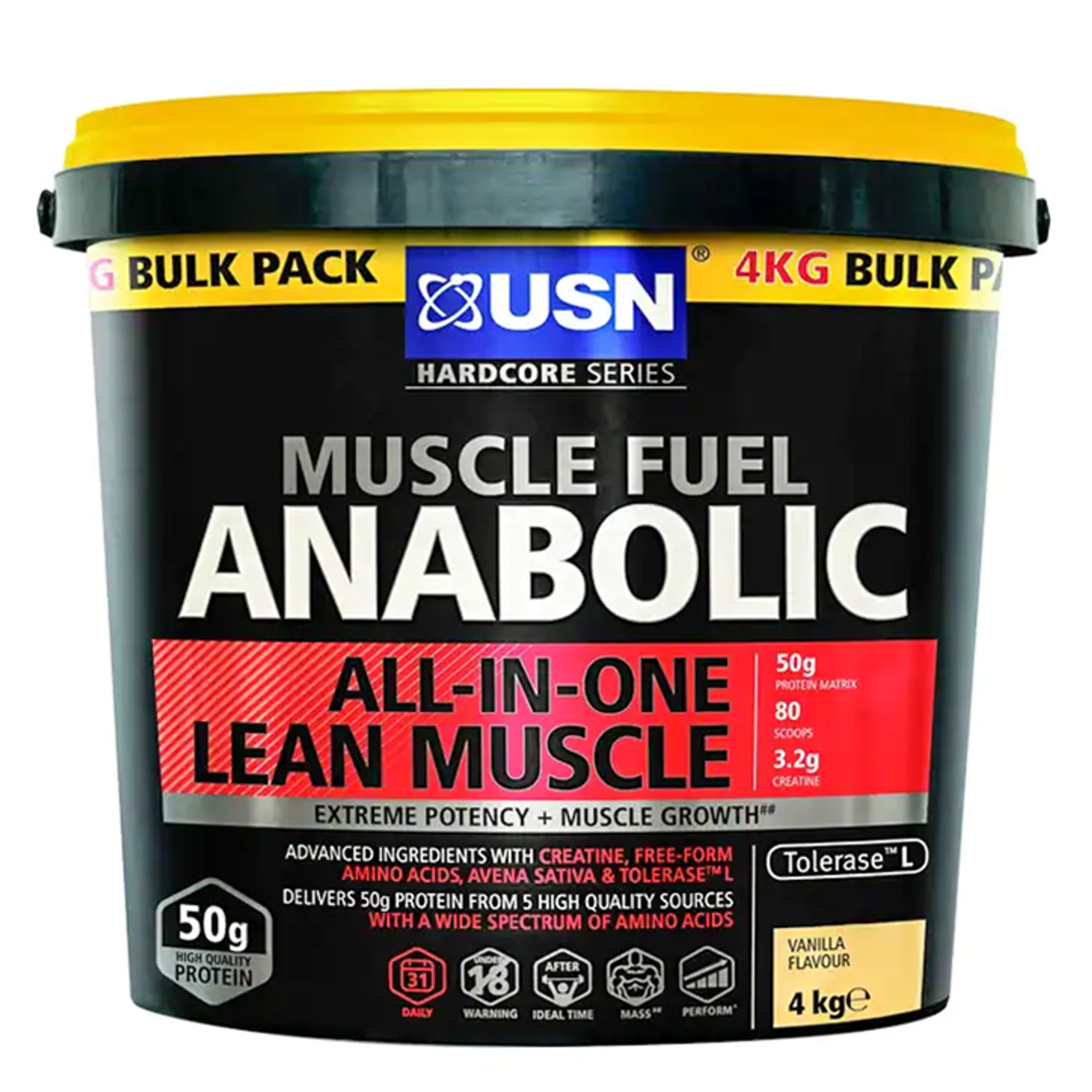 USN Muscle Fuel Anabolic Vanilla | Holland & Barrett