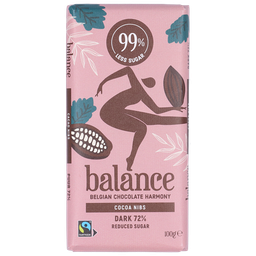 Balance Cacao Nibs 72% Pure Chocoladereep kopen bij Holland & Barrett