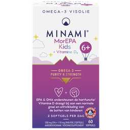 MINAMI Omega-3 MorEPA Kids + Vitamine D3 kopen bij Holland & Barrett
