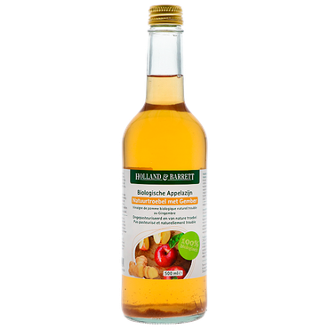 Appelazijn Troebel Gember Bio kopen bij Holland & Barrett