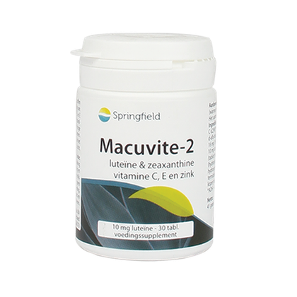 Springfield Macuvite-2 Luteine & Zeaxanthine kopen bij Holland & Barrett
