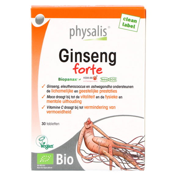 Physalis Ginseng Forte kopen bij Holland & Barrett