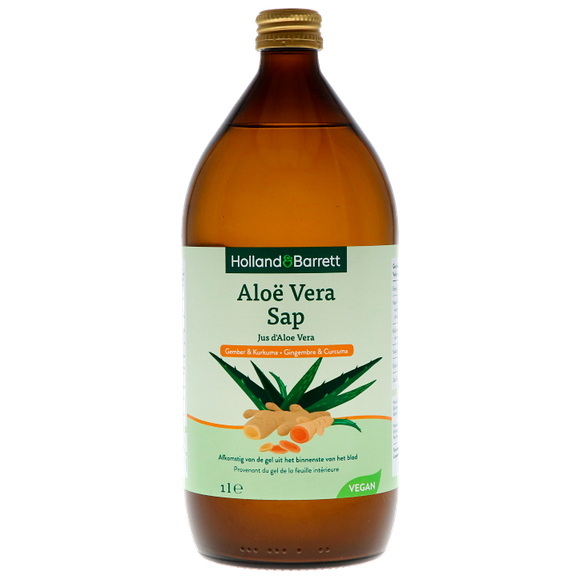 Holland & Barrett Aloe Vera Sap Gember en Kurkuma kopen bij Holland ...
