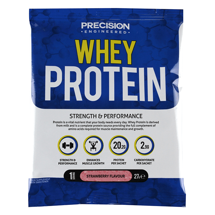 Precision Engineered Whey Protein Strawberry Sachet