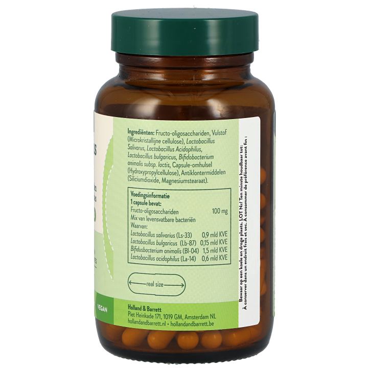 Holland & Barrett Acidophilus Bifidus + Fructo-oligosacchariden 3 mld ...
