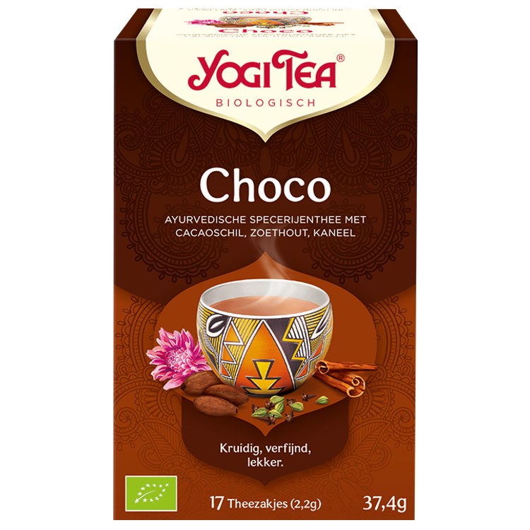 Acheter la Tisane Yogi Tea Choco Bio chez Holland & Barrett