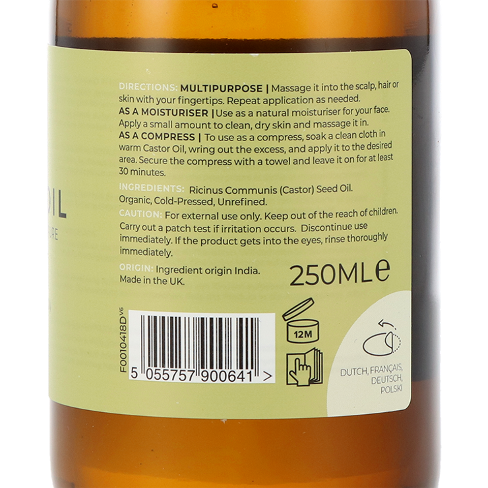 100% pure castorolie kopen bij Holland & Barrett