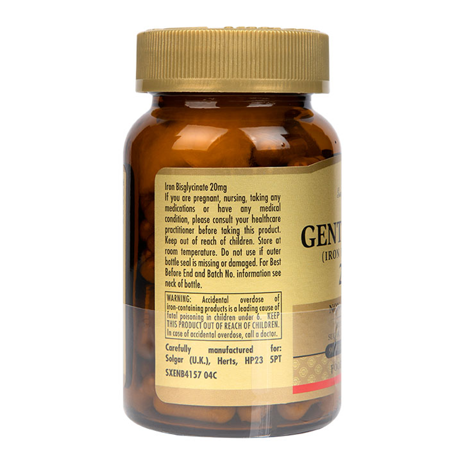 Solgar Gentle Iron 20mg Vegi Capsules | Holland & Barrett