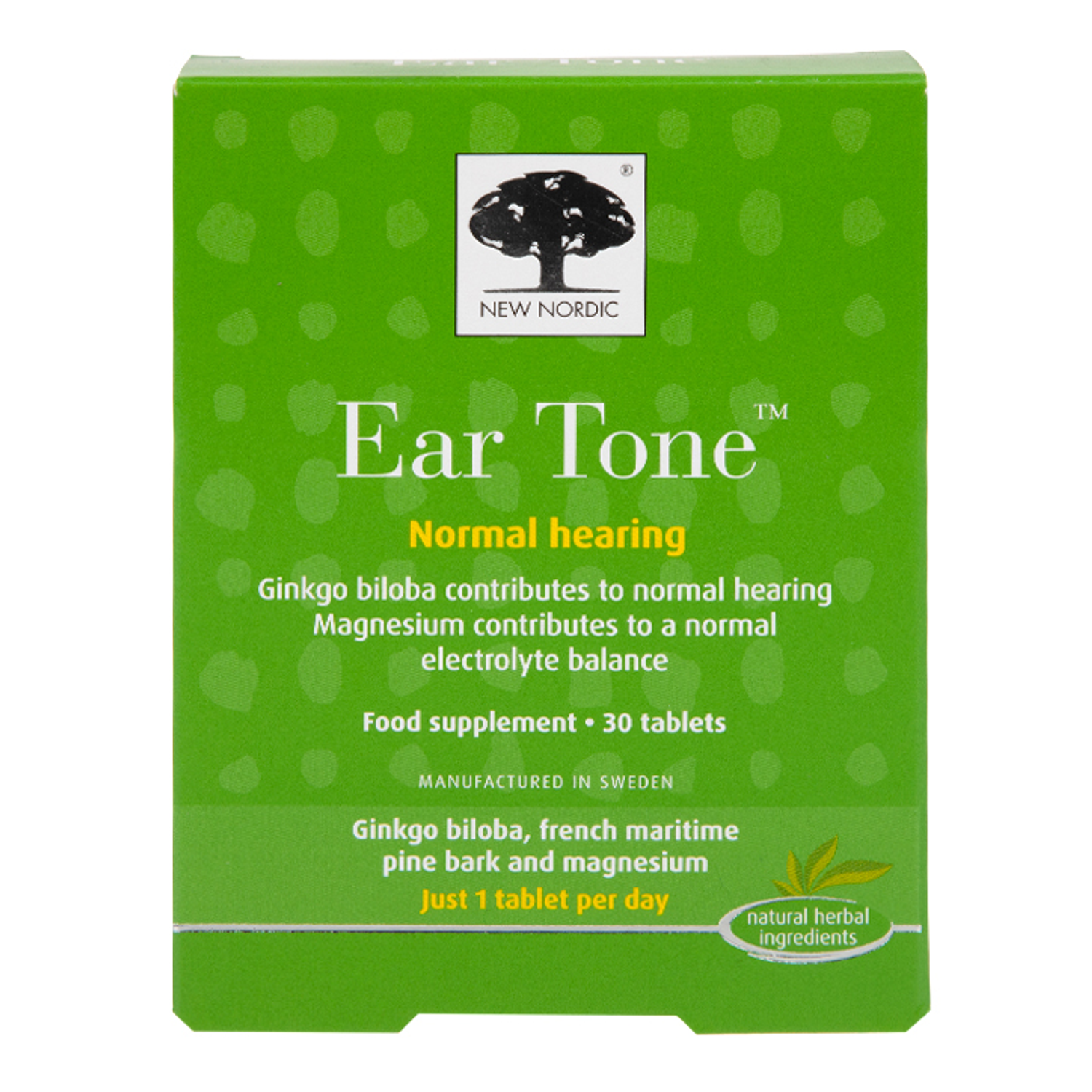 New Nordic Ear Tone Tablets | Holland & Barrett