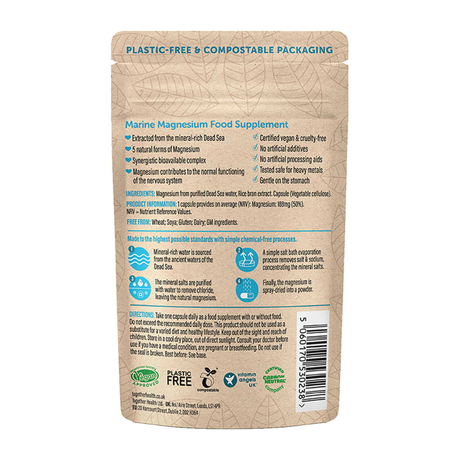 Together Natural Marine Magnesium Capsules | Holland & Barrett