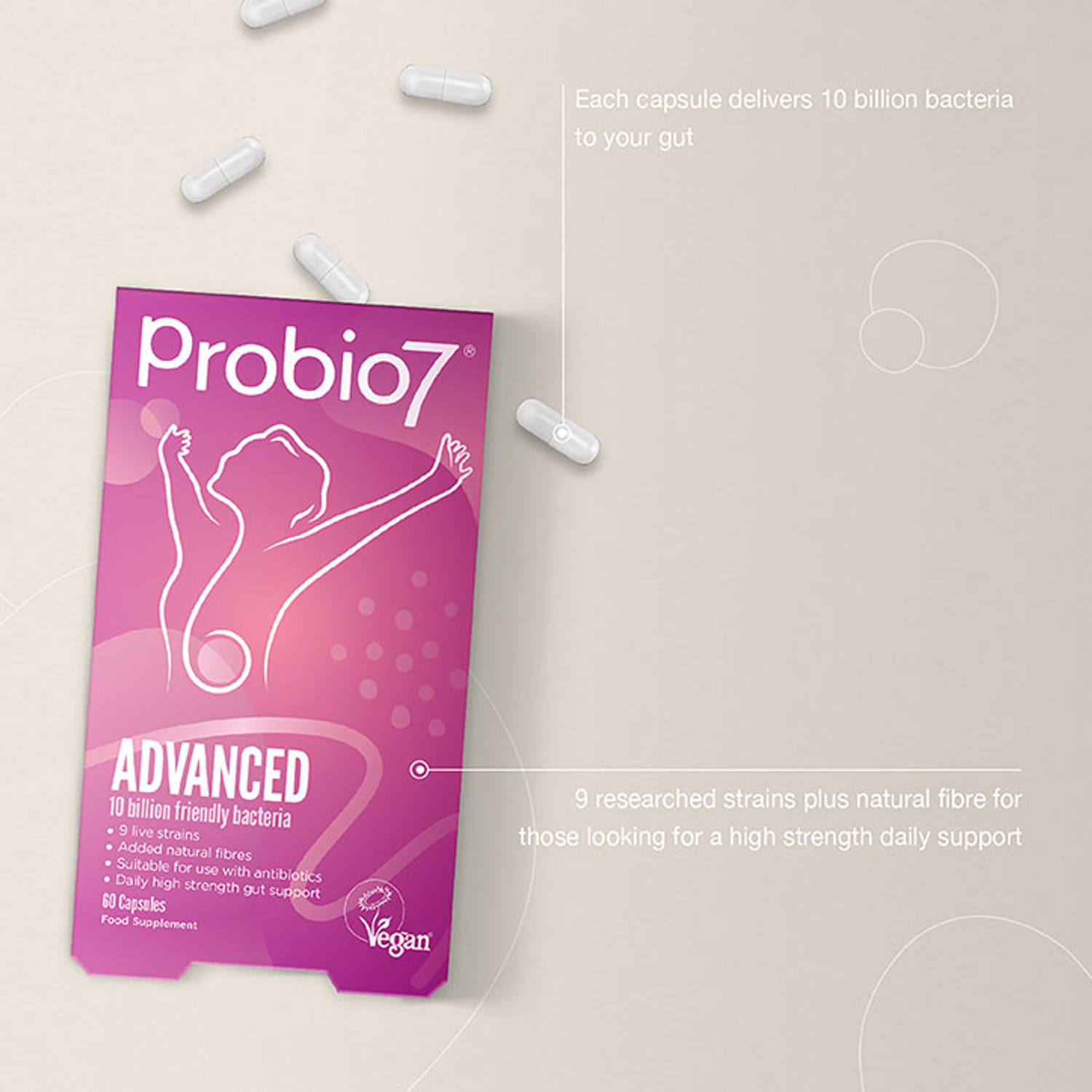 Probio 7 Advanced Formula 60 Capsules | Holland & Barrett
