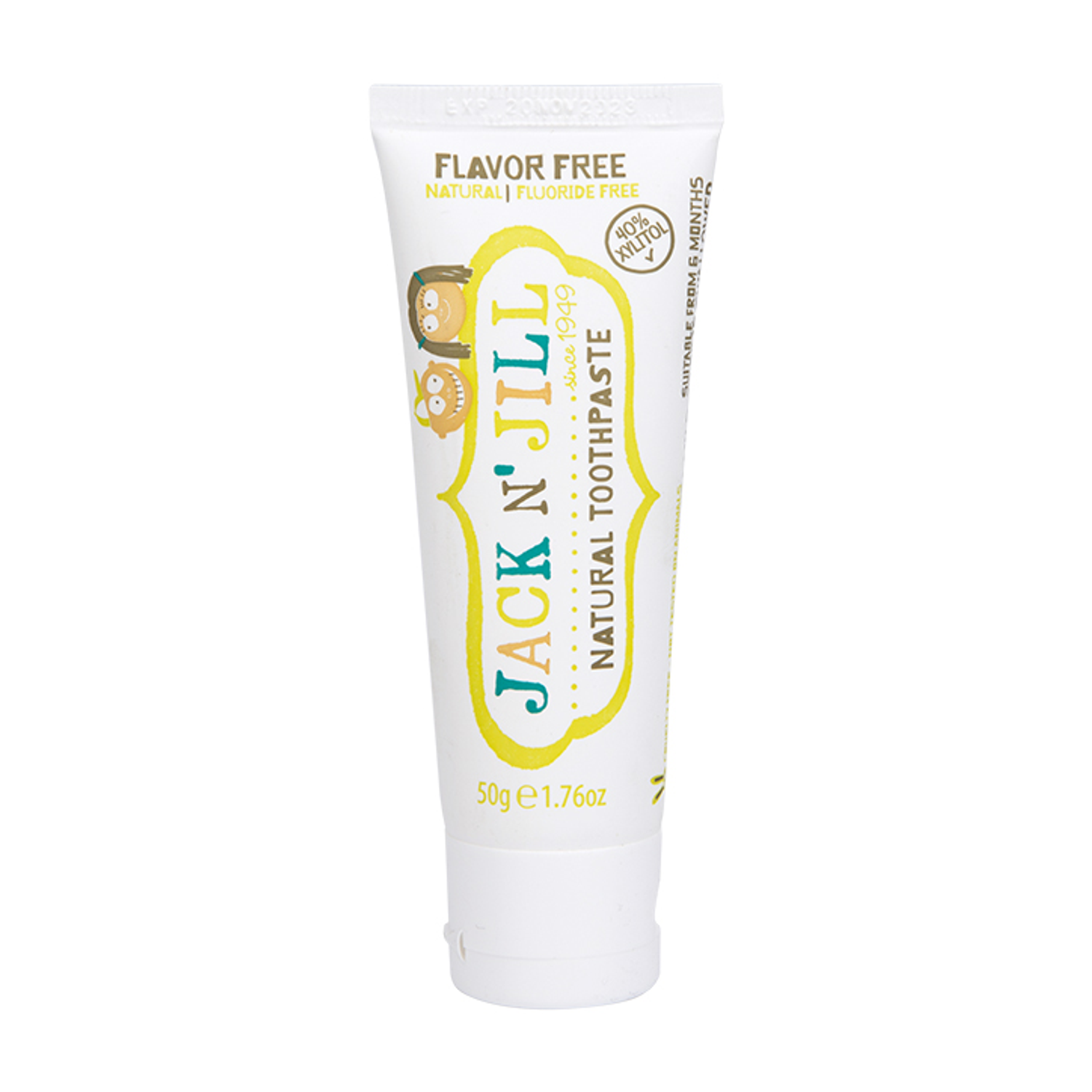 Jack N' Jill Natural Toothpaste Flavour Free | Holland & Barrett