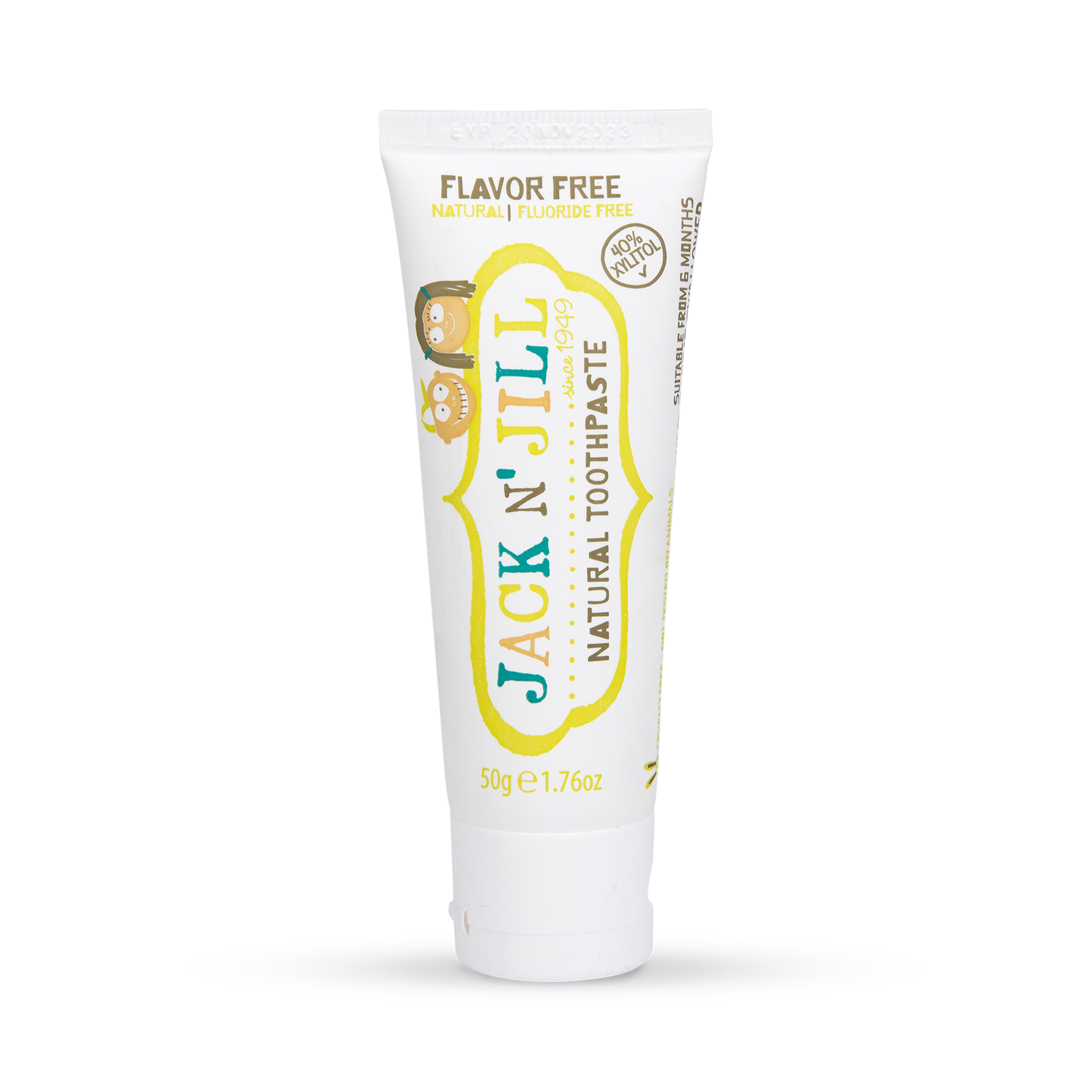Jack N' Jill Natural Toothpaste Flavour Free | Holland & Barrett