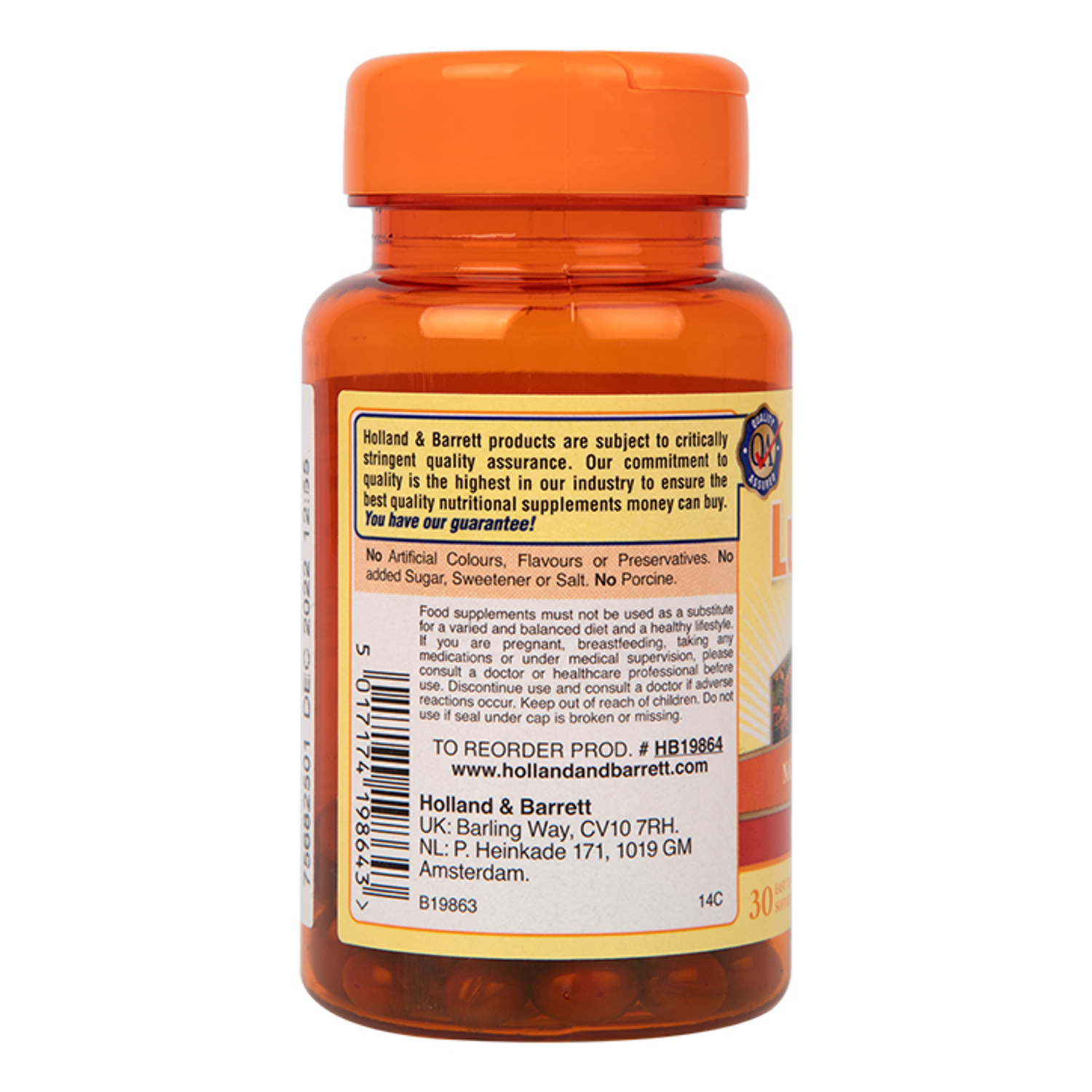 Lutigold Extra Capsules 20mg | Vegan | Holland & Barrett