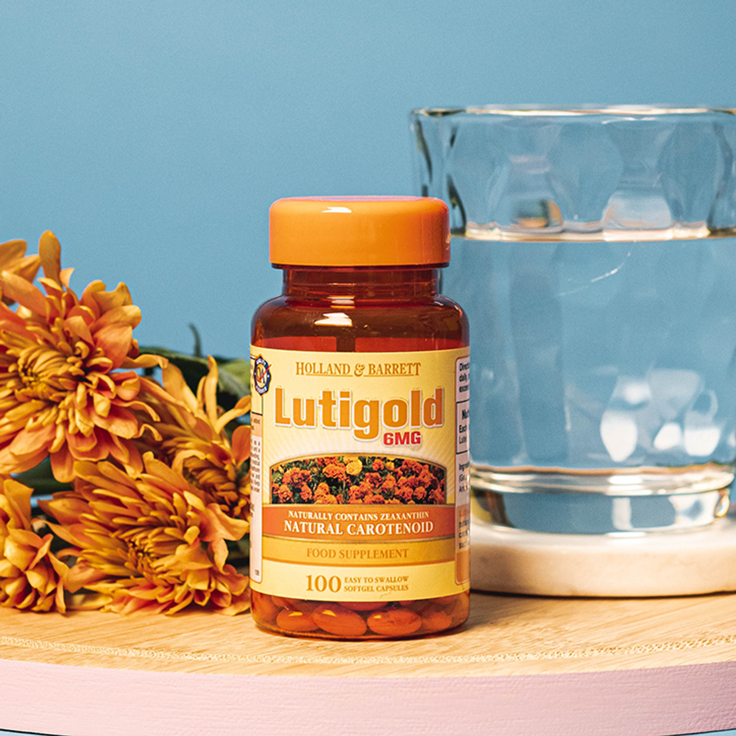 Lutigold Extra Capsules 20mg | Vegan | Holland & Barrett