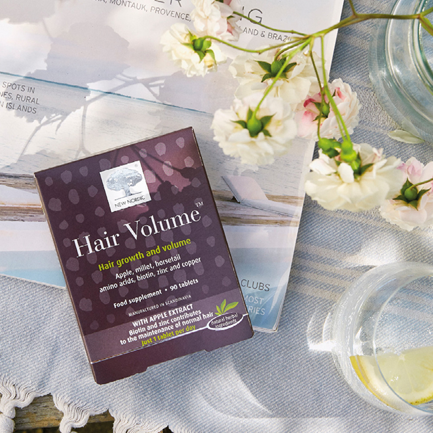 New Nordic Hair Volume Tablets | Holland & Barrett