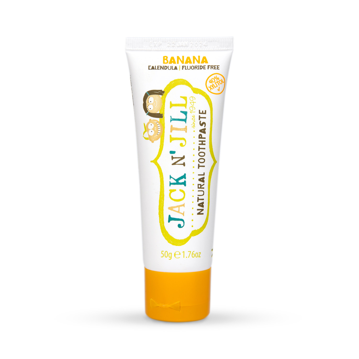 Jack N Jill Natural Certified Toothpaste Banana 50g