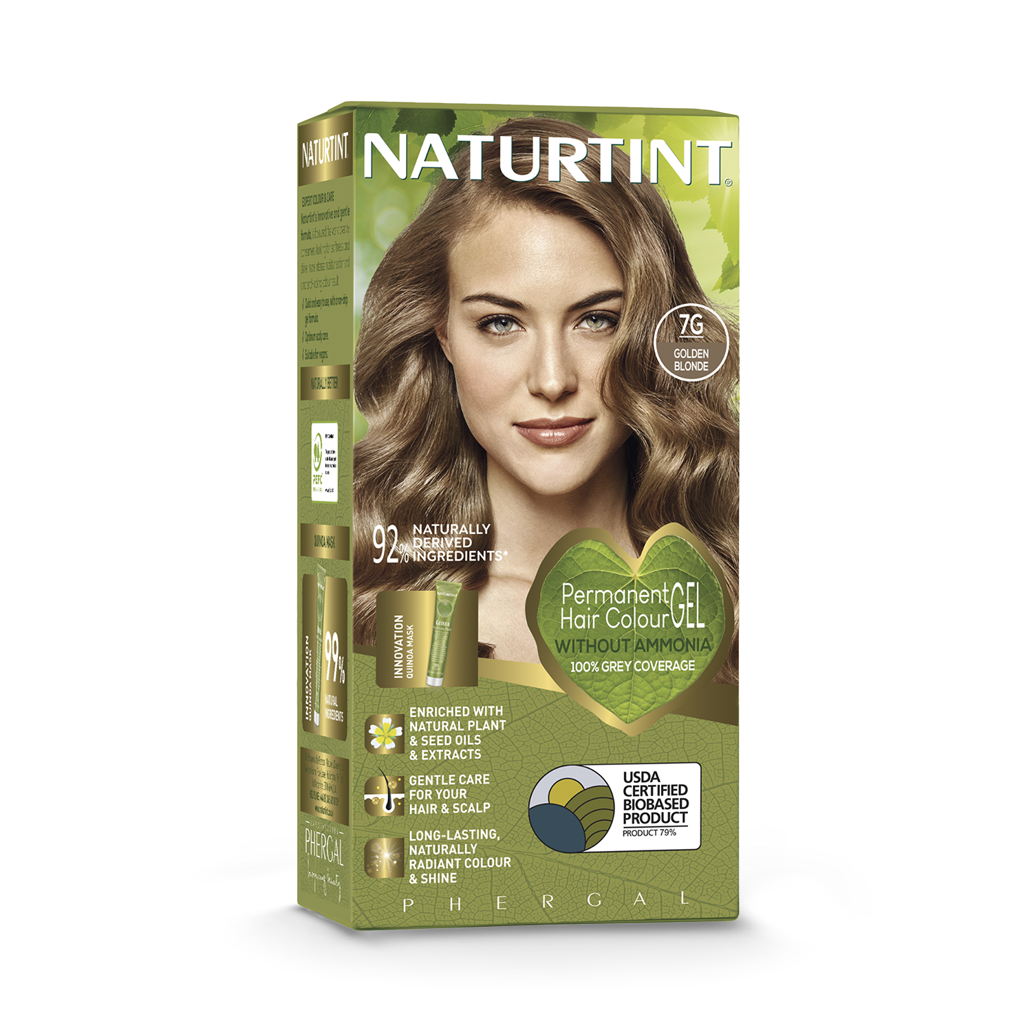 Naturtint Permanent Hair Colour 7G Golden Blonde | Holland & Barrett