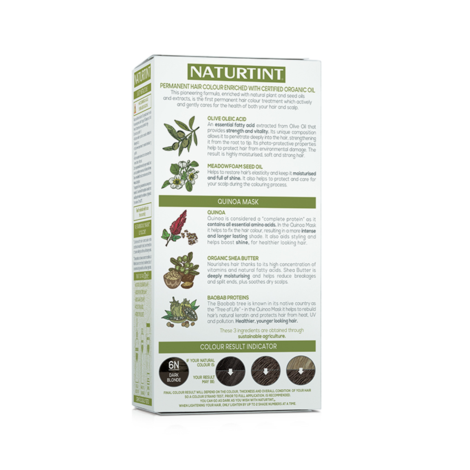 Naturtint Permanent Hair Colour 6N Dark Blonde | Holland & Barrett