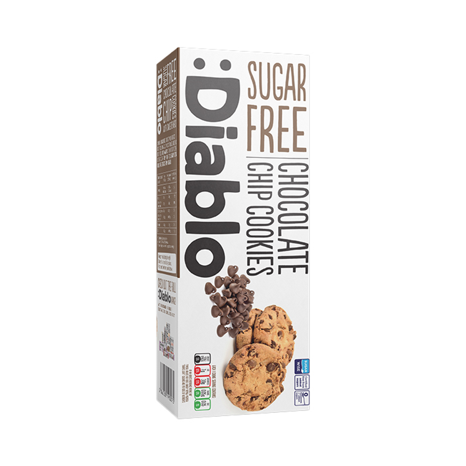 Diablo Sugar Free Chocolate Chip Cookies | Holland & Barrett