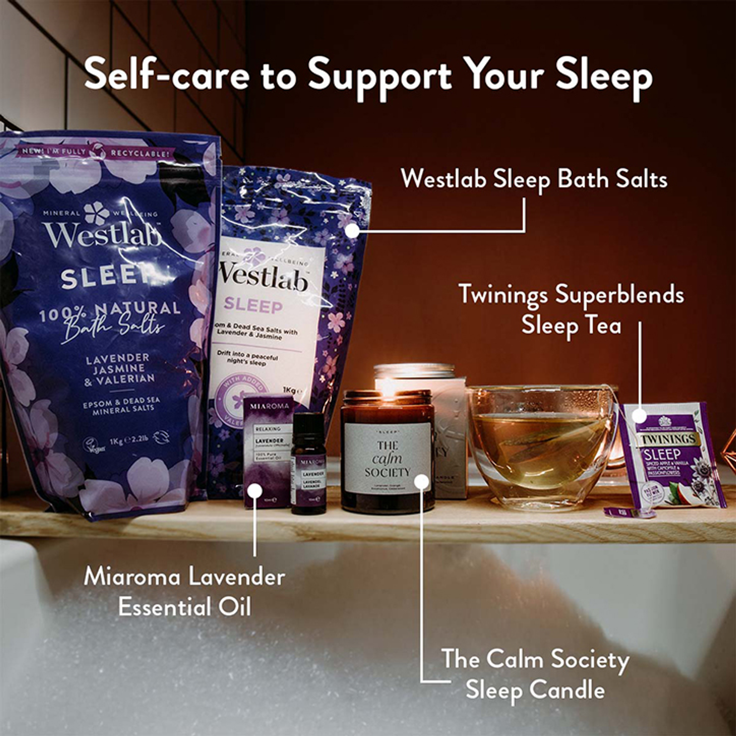 Twinings Superblends Sleep 20 Tea Bags | Holland & Barrett