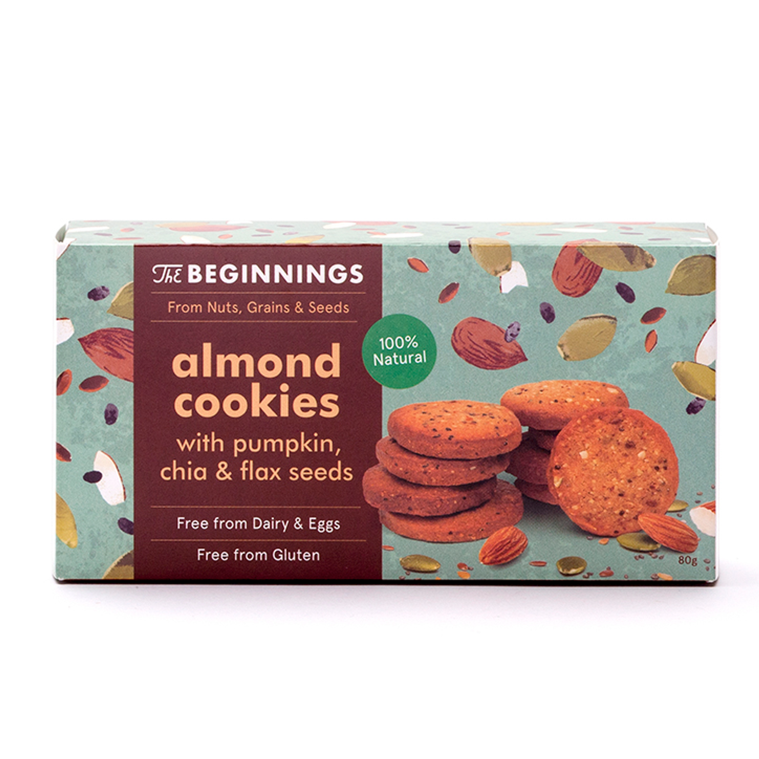 The Beginnings Almond Cookies 80g | Holland & Barrett