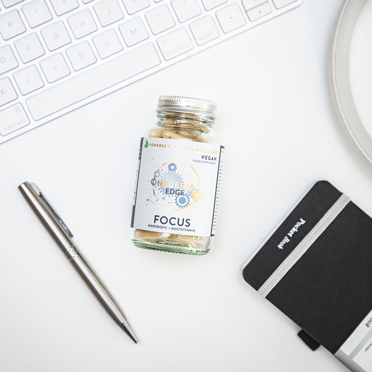 Neubria Edge Focus Nootropic Multivitamin Vegan 60 Capsules | Holland ...