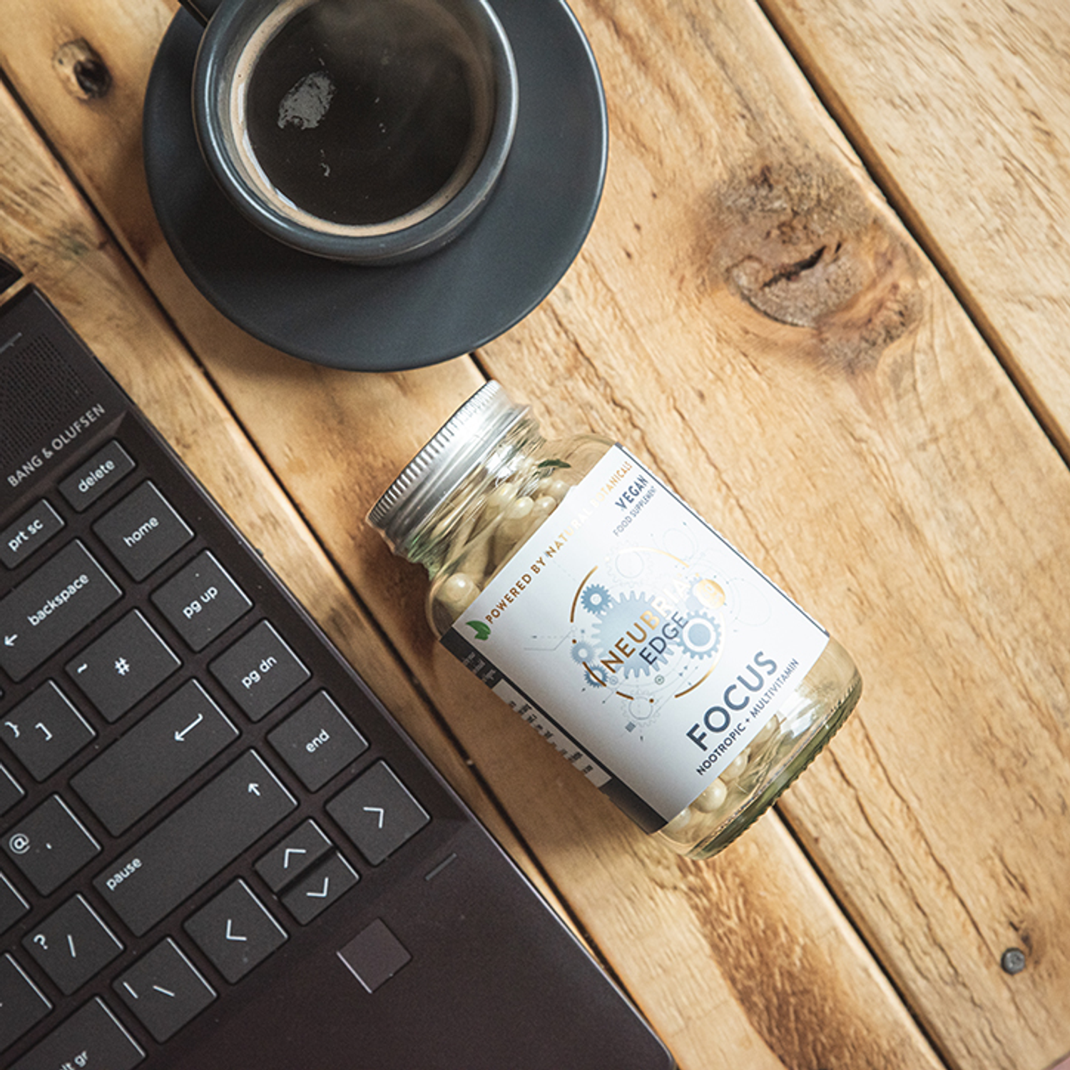 Neubria Edge Focus Nootropic Multivitamin Vegan 60 Capsules | Holland ...