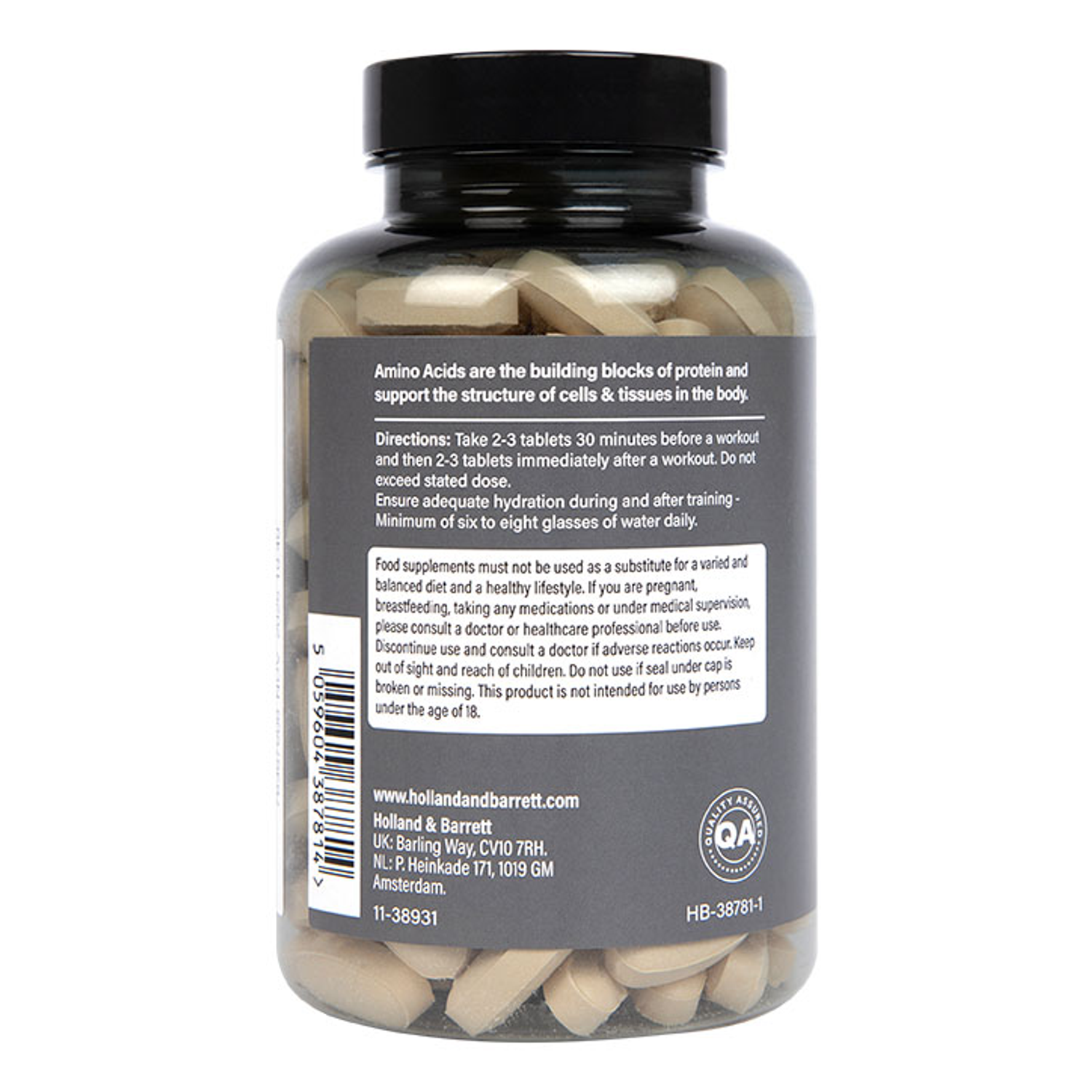 PE Nutrition Amino 1000mg 190 Tablets | Holland & Barrett