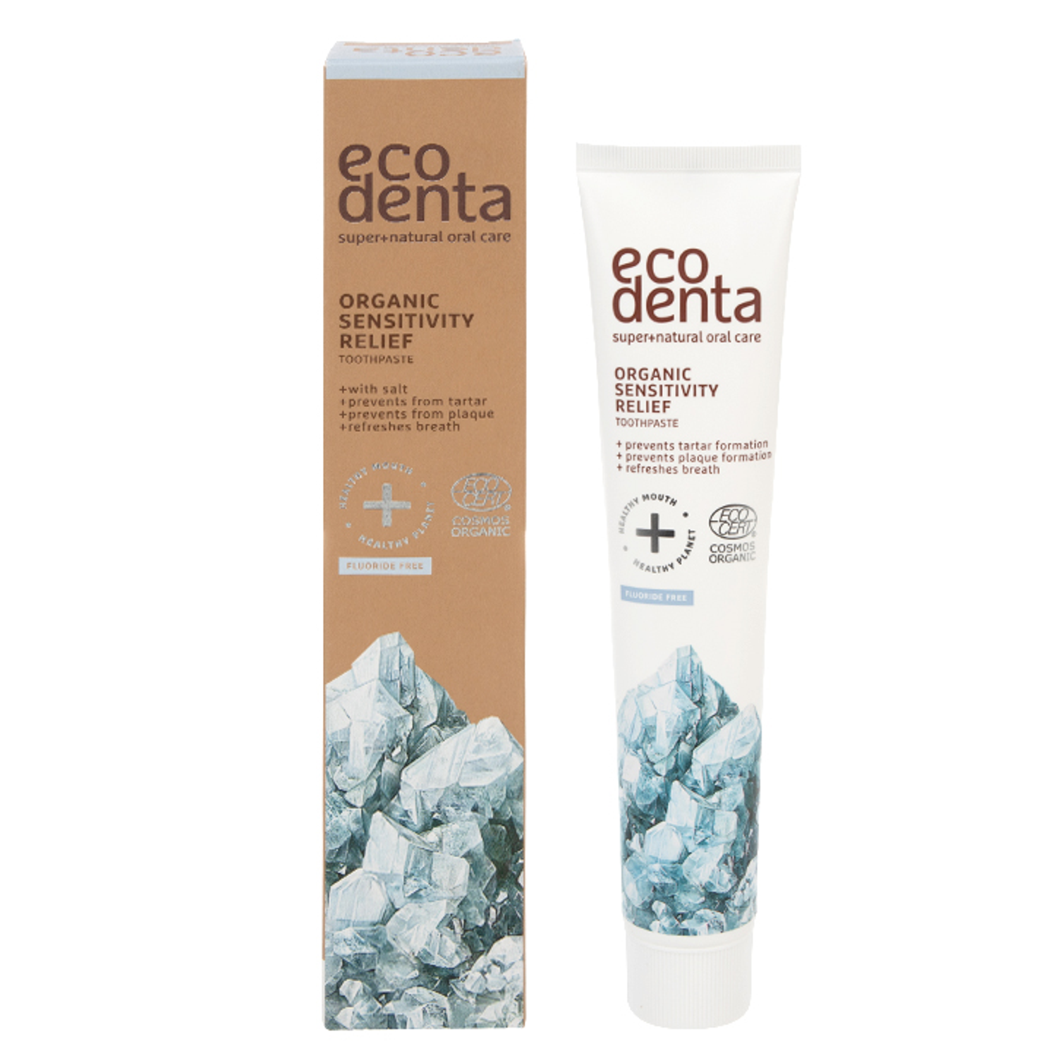 Ecodenta Certified Organic Sensitivity Relief Toothpaste with Salt 75ml ...