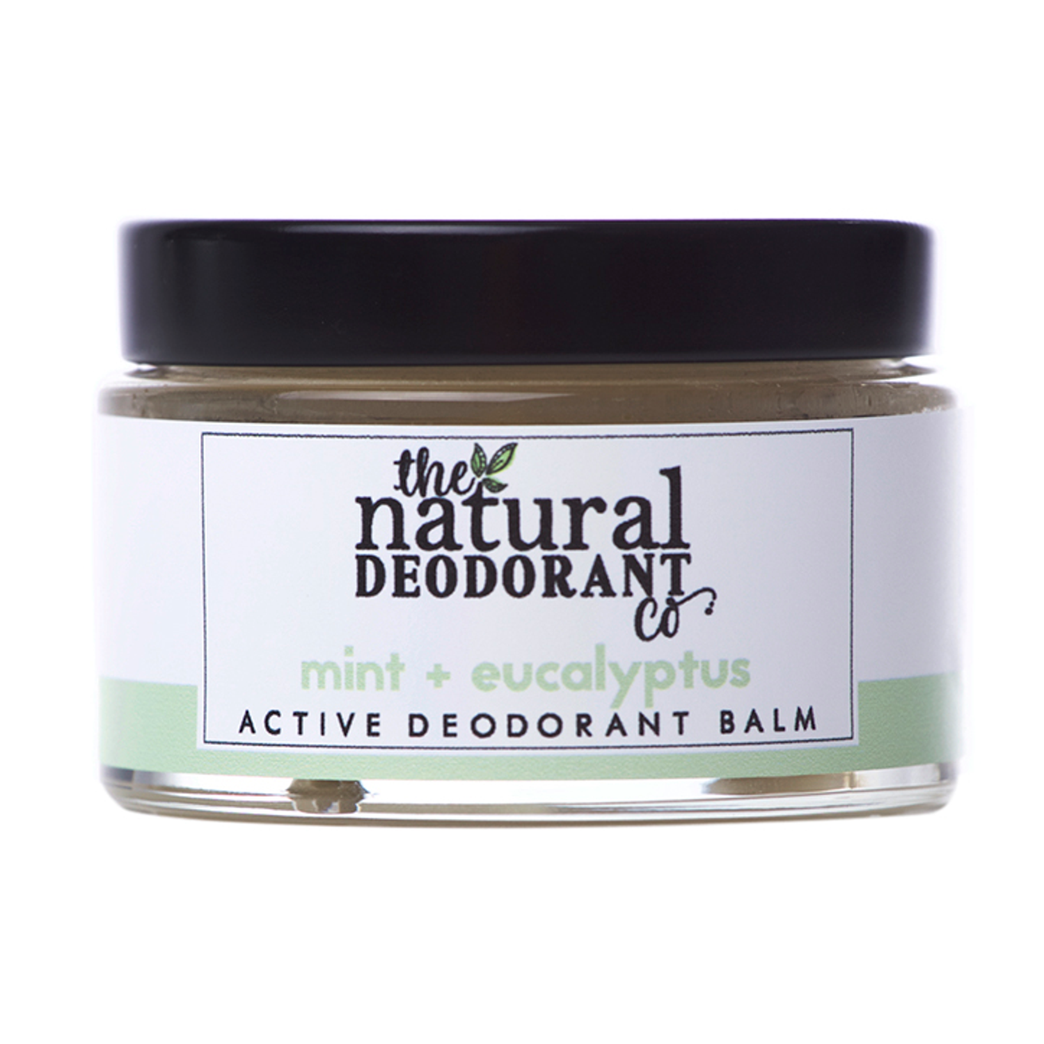 The Natural Deodorant Co Active Deodorant Balm Mint & Eucalyptus 55g ...