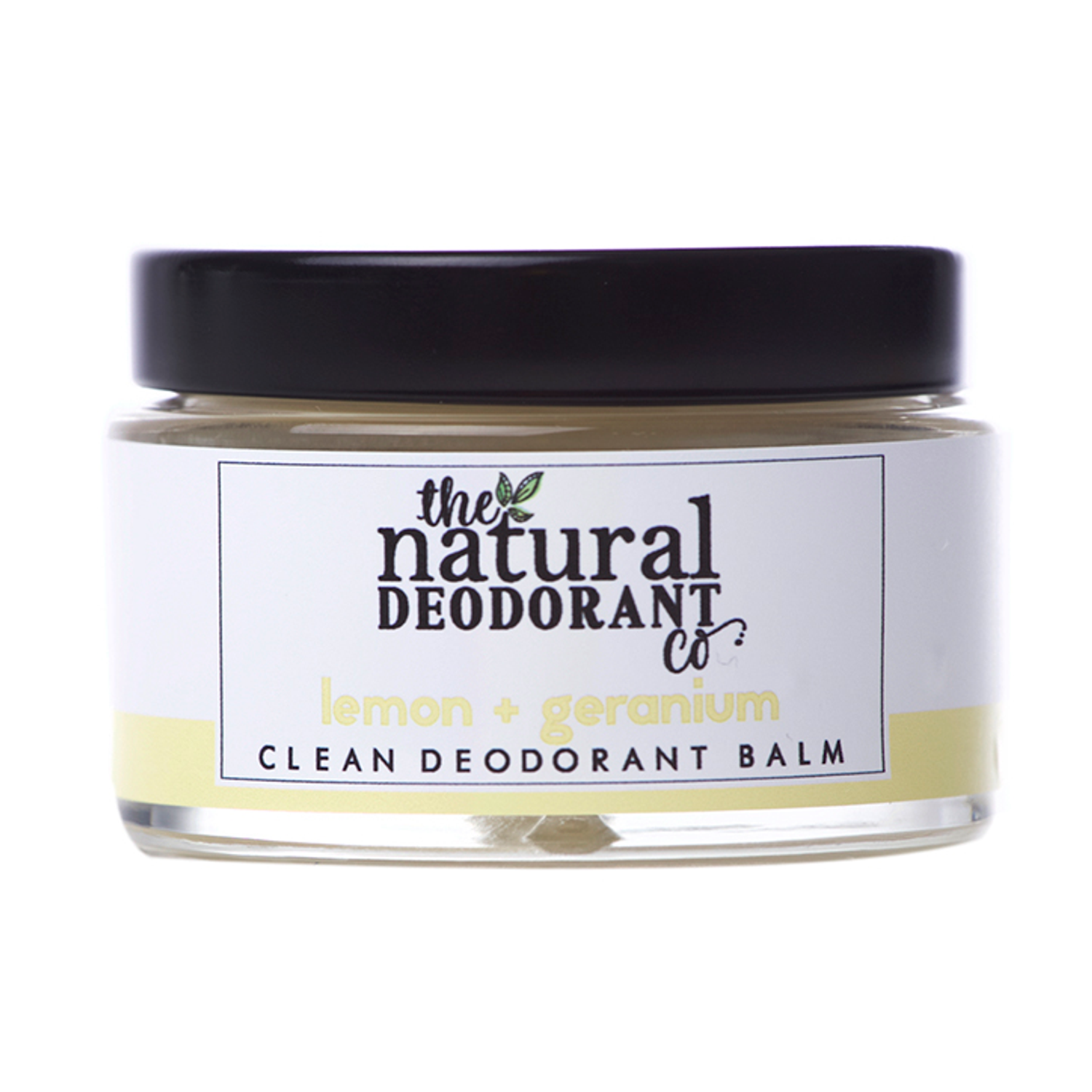 The Natural Deodorant Co Clean Deodorant Balm Lemon & Geranium 55g ...