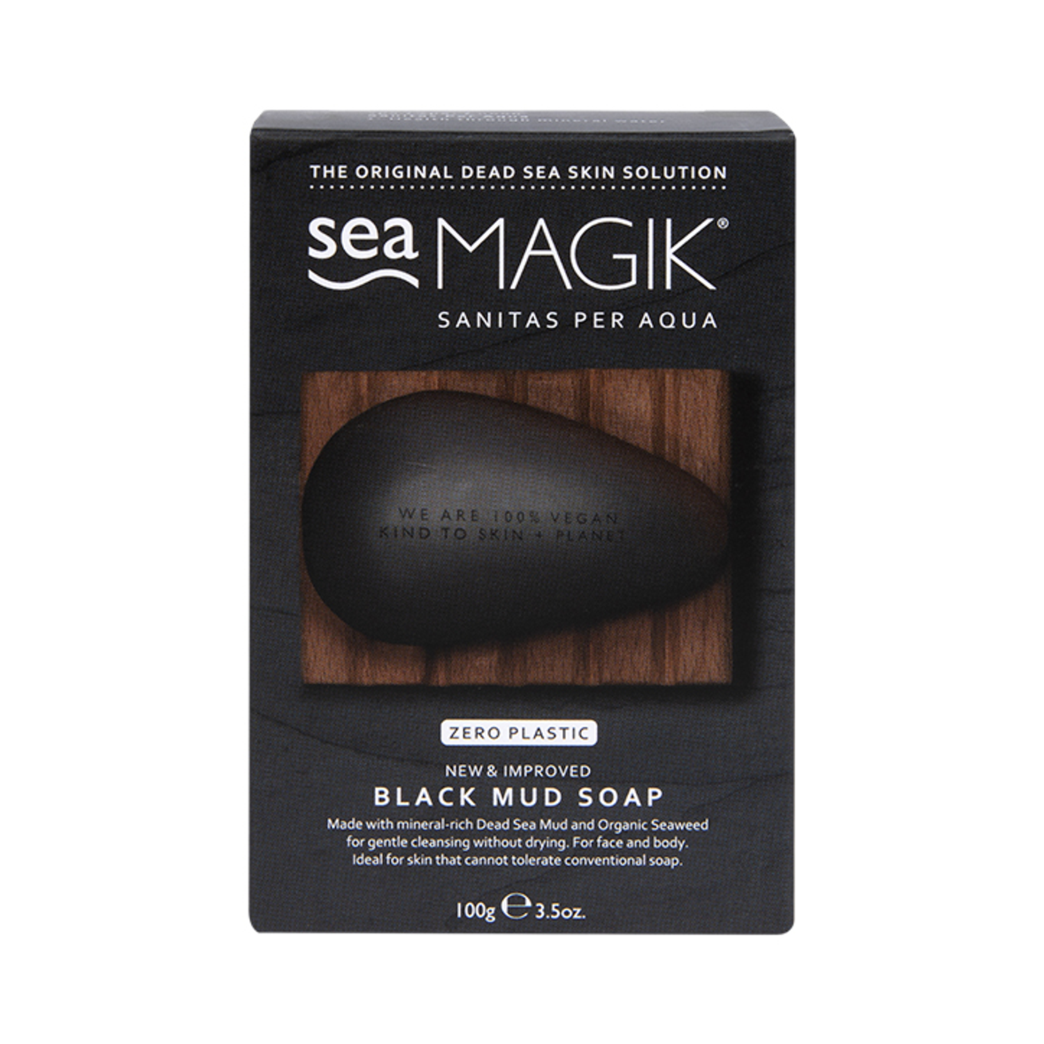Sea Magik Black Mud Soap | Holland & Barrett