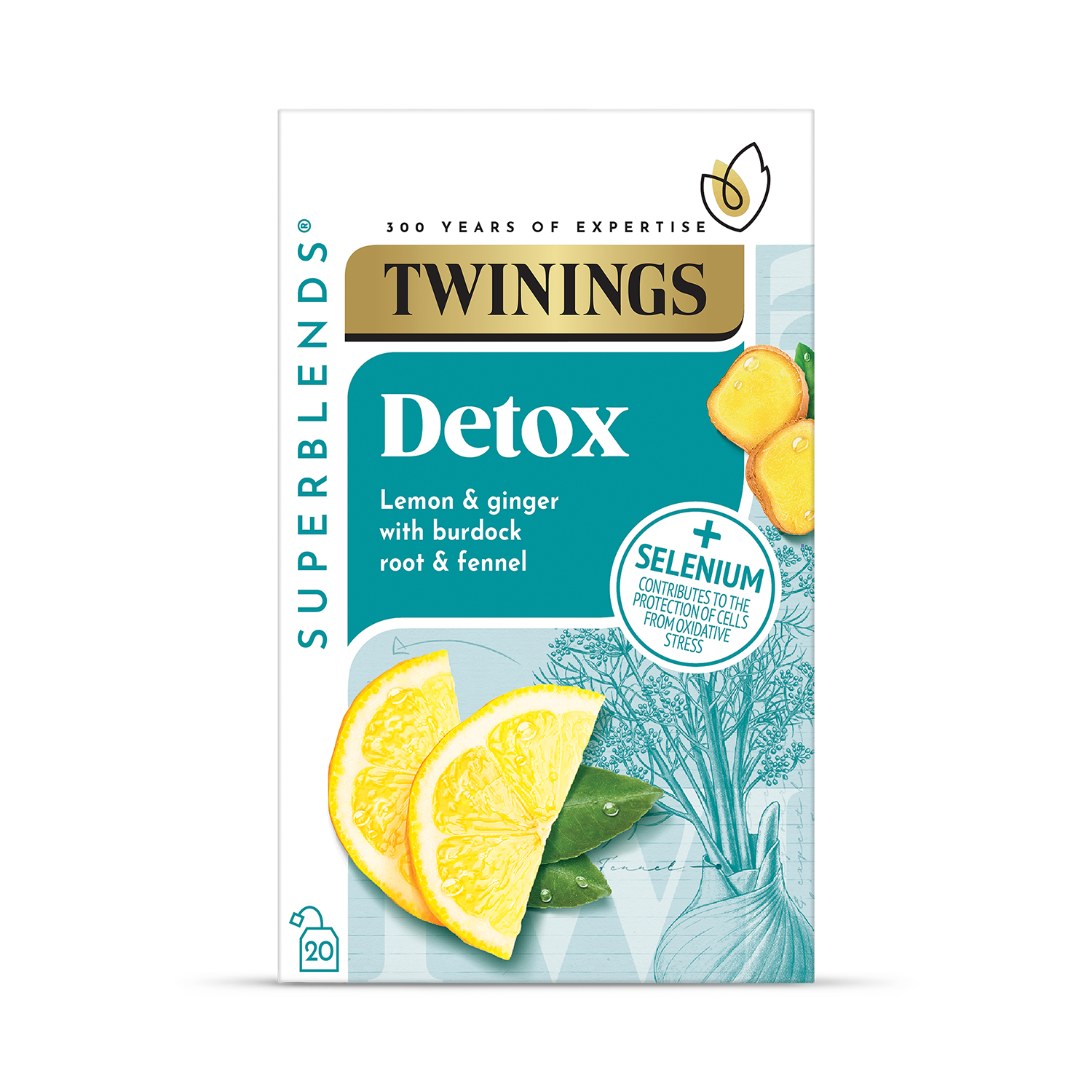 Twinings Superblends Detox 20 Tea Bags | Holland & Barrett