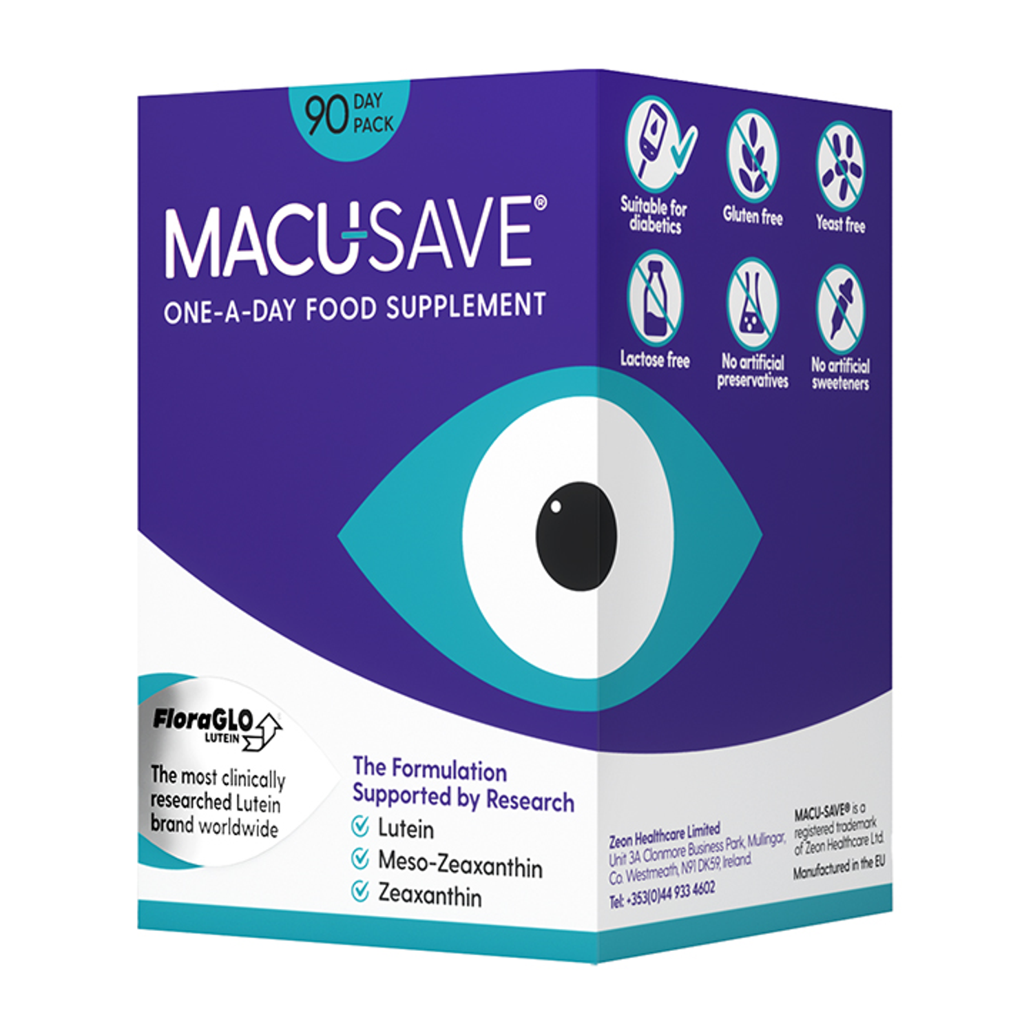 Macu-SAVE One a Day Eye Health 90 Capsules | H&B