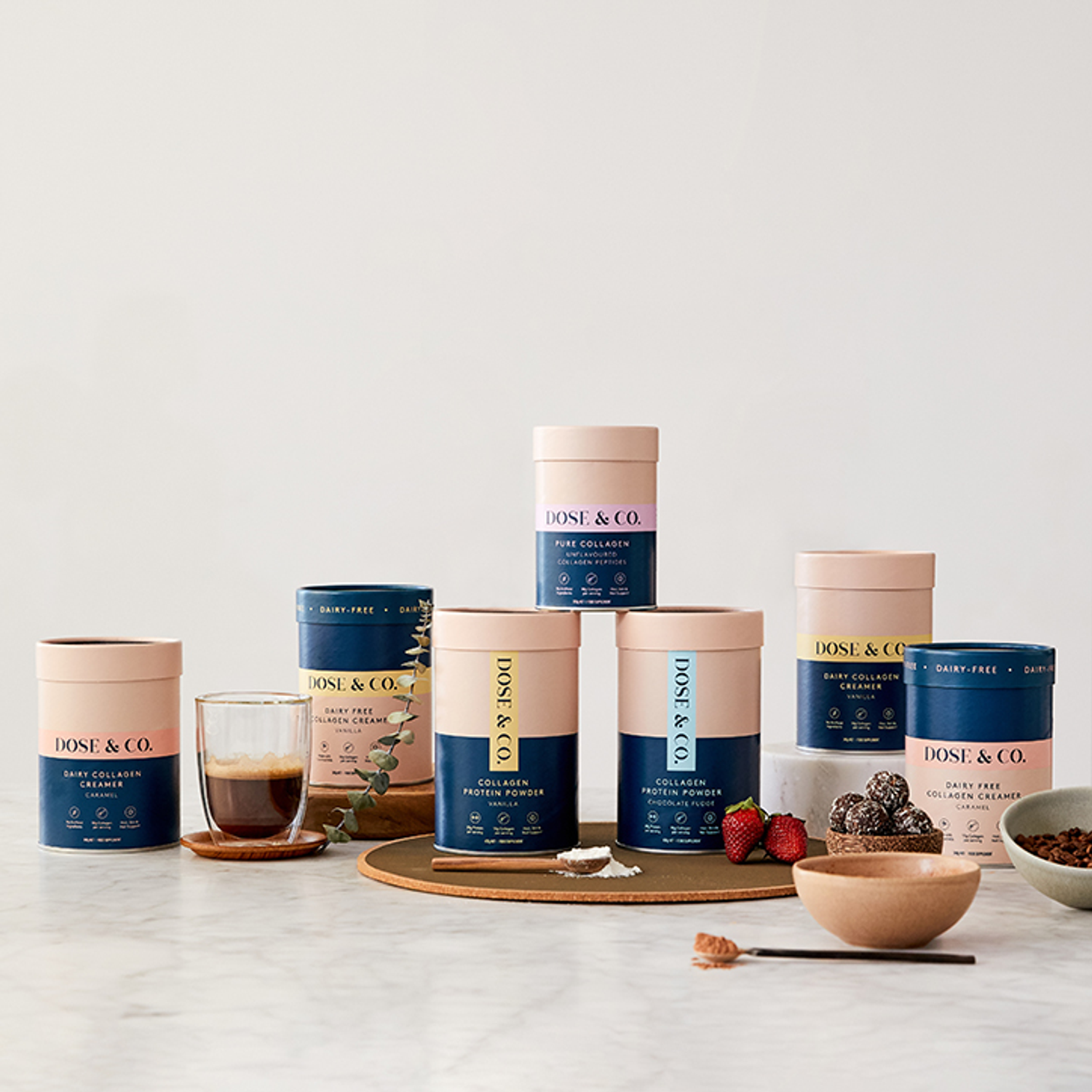 Dose & Co Collagen Protein Powder Vanilla 420g | H&B