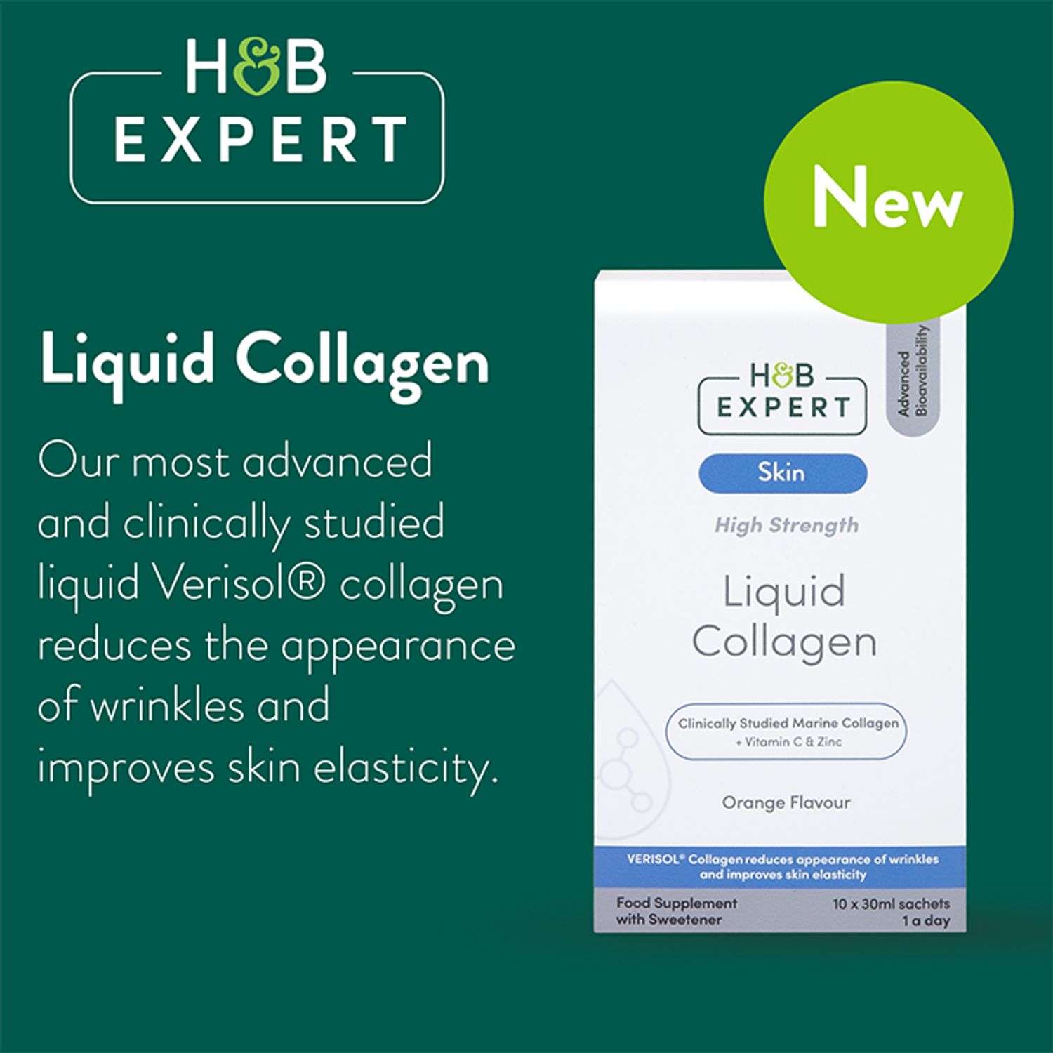 Marine Liquid Collagen Sachets | Holland & Barrett