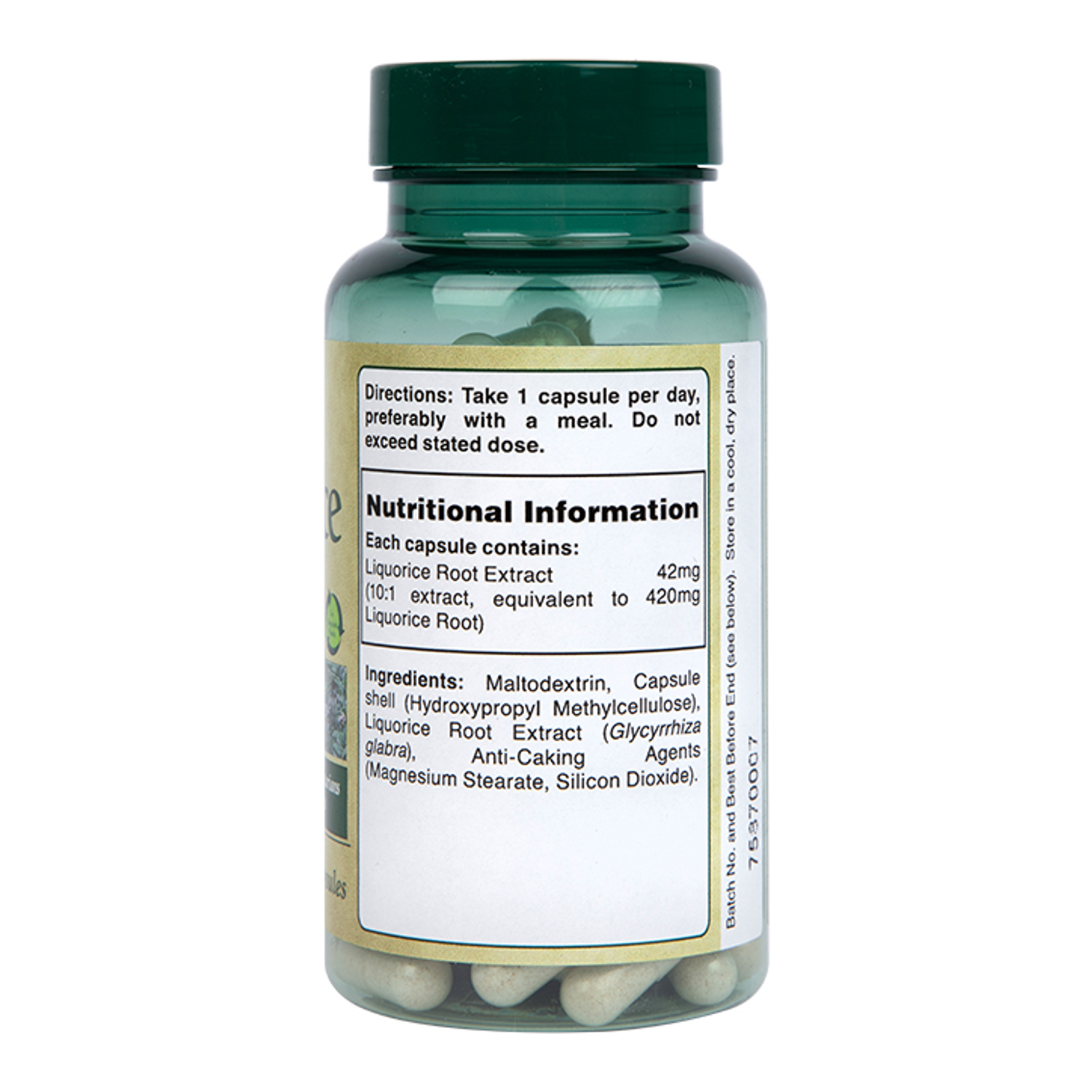 Nature's Garden Liquorice Root Capsules | Vegan | Holland & Barrett