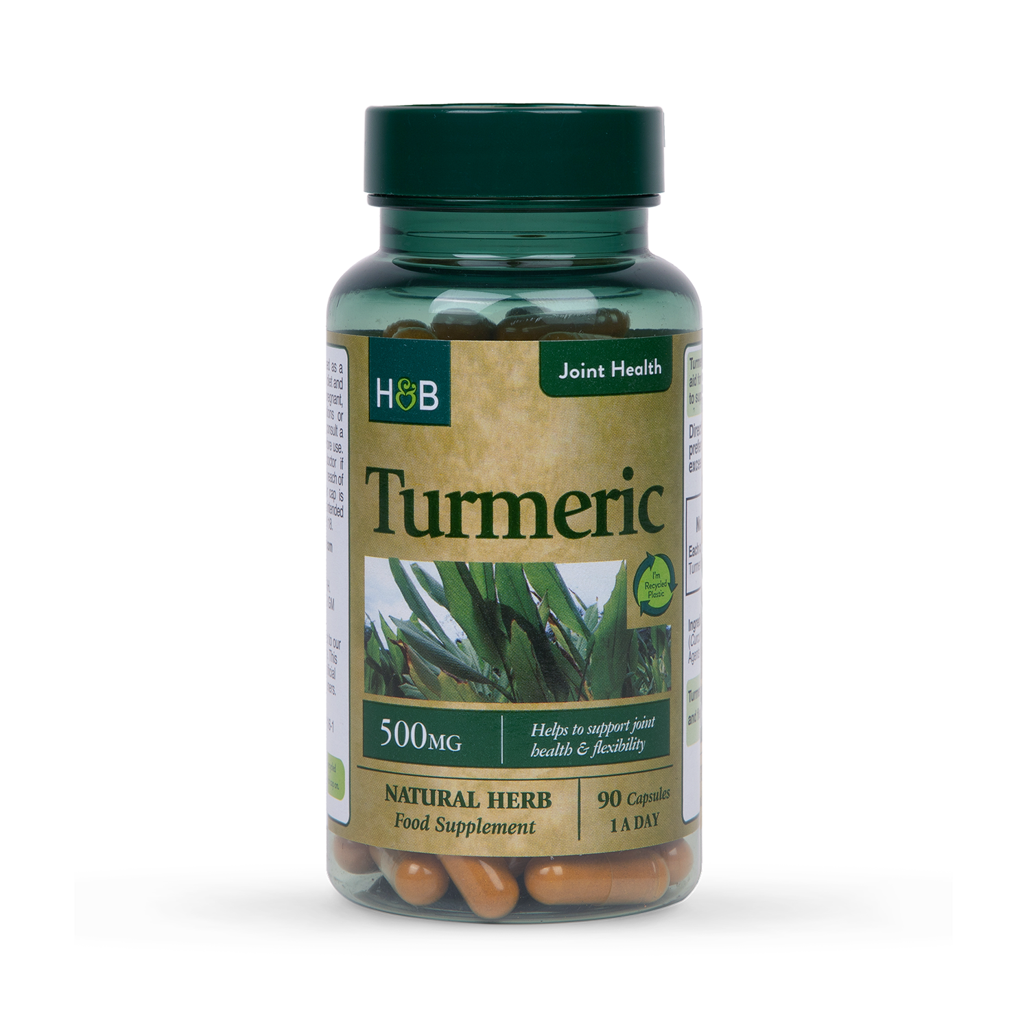 Holland & Barrett Turmeric 500mg Capsules | Holland & Barrett