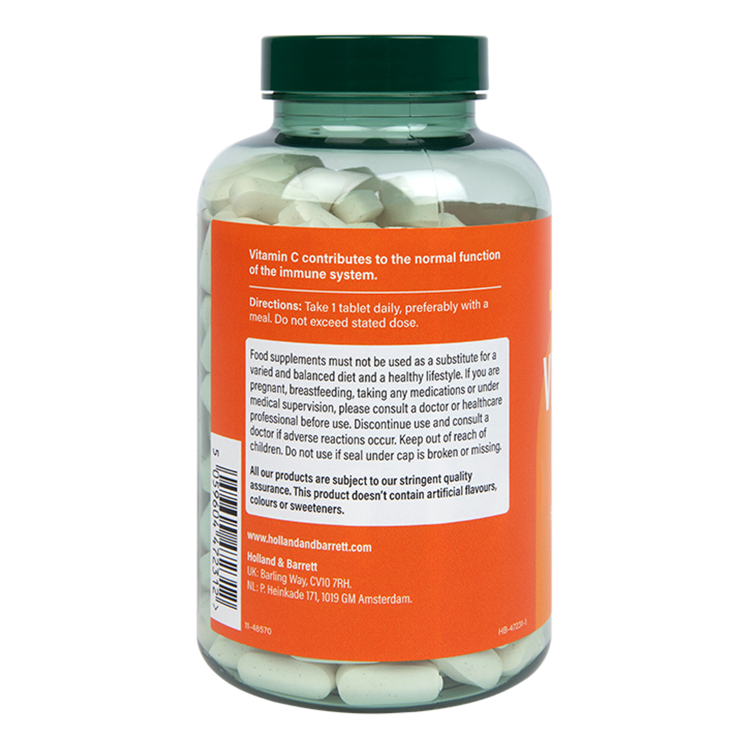 Holland & Barrett Vitamin C High Strength Slow Release 1000mg 240 ...