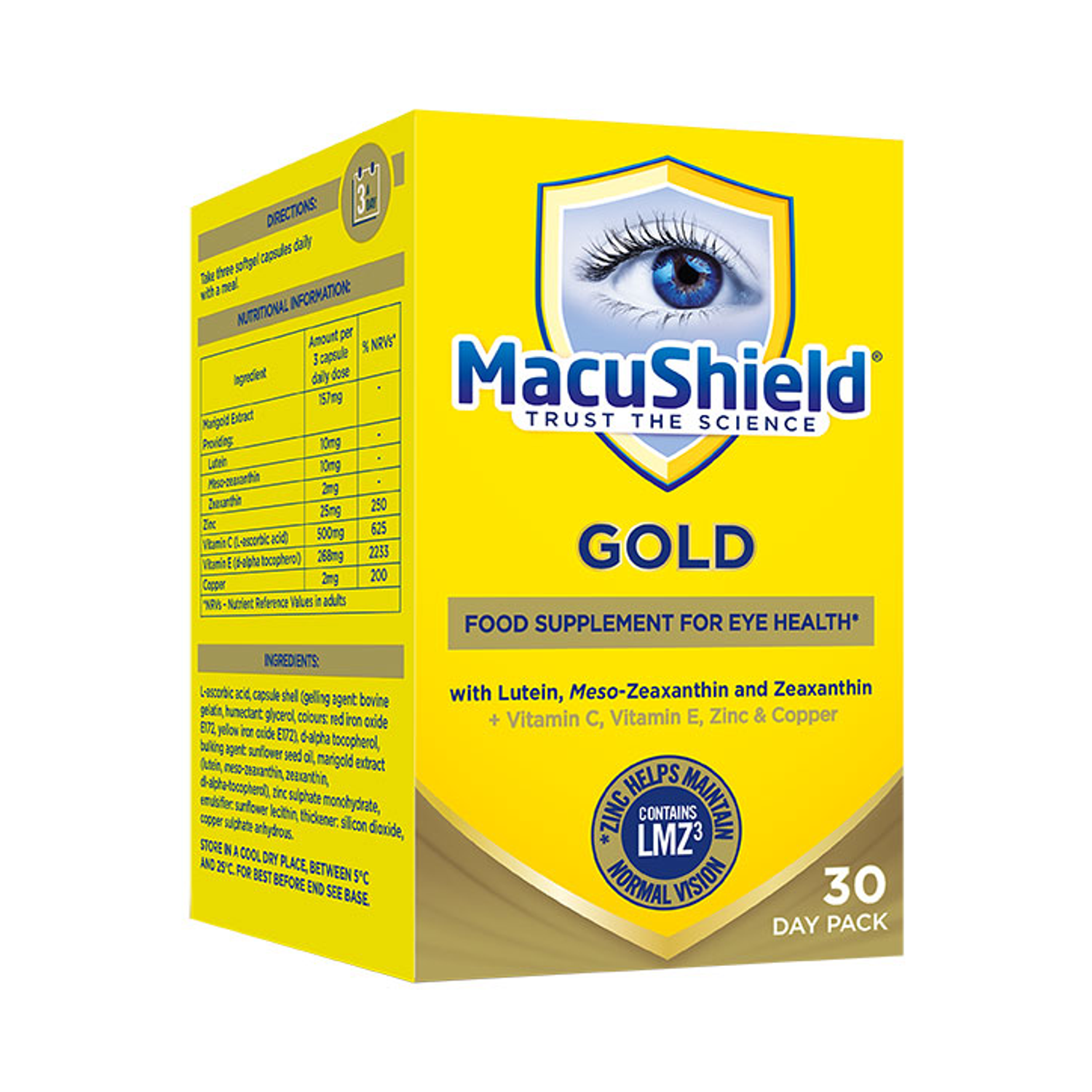 MacuShield Gold 30s | Holland & Barrett